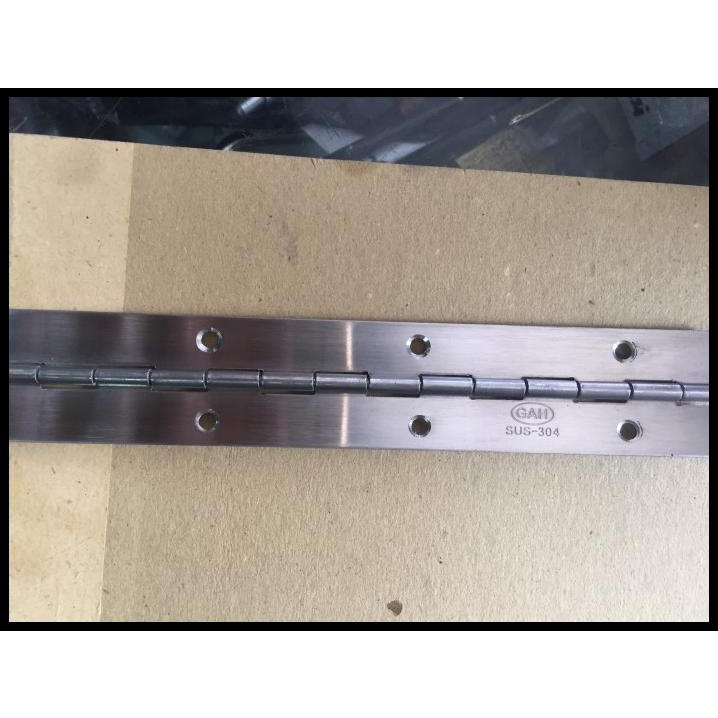 Jual Engsel Piano Gah Sus-304 1,8 Meter (Stainless Steel) | Shopee ...