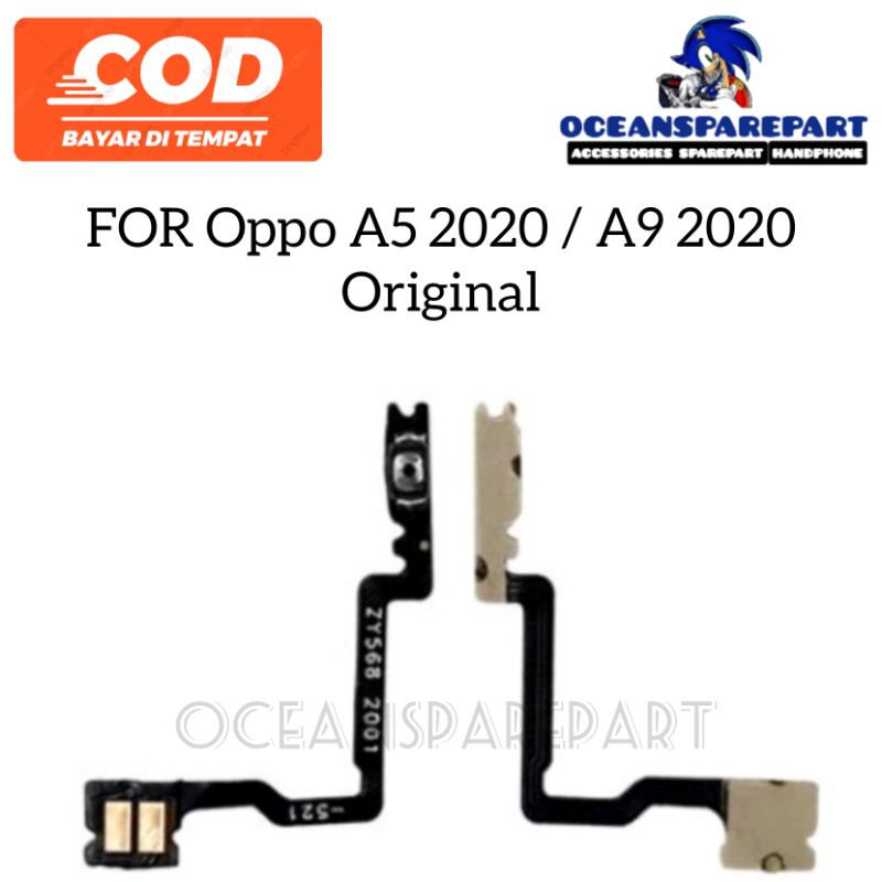 Jual Flexsible Power On Off Oppo A5 2020 / A9 2020 Original | Shopee Indonesia