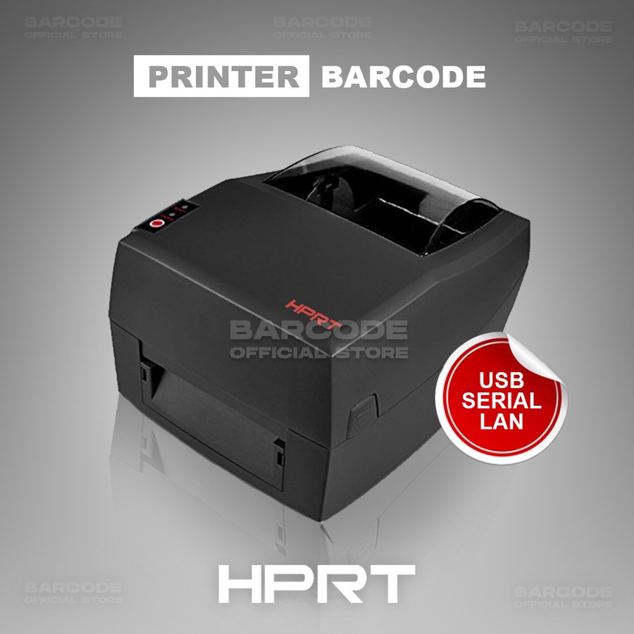 Jual Printer Stiker Label Barcode HPRT XT300 Port USB + Serial + LAN ...