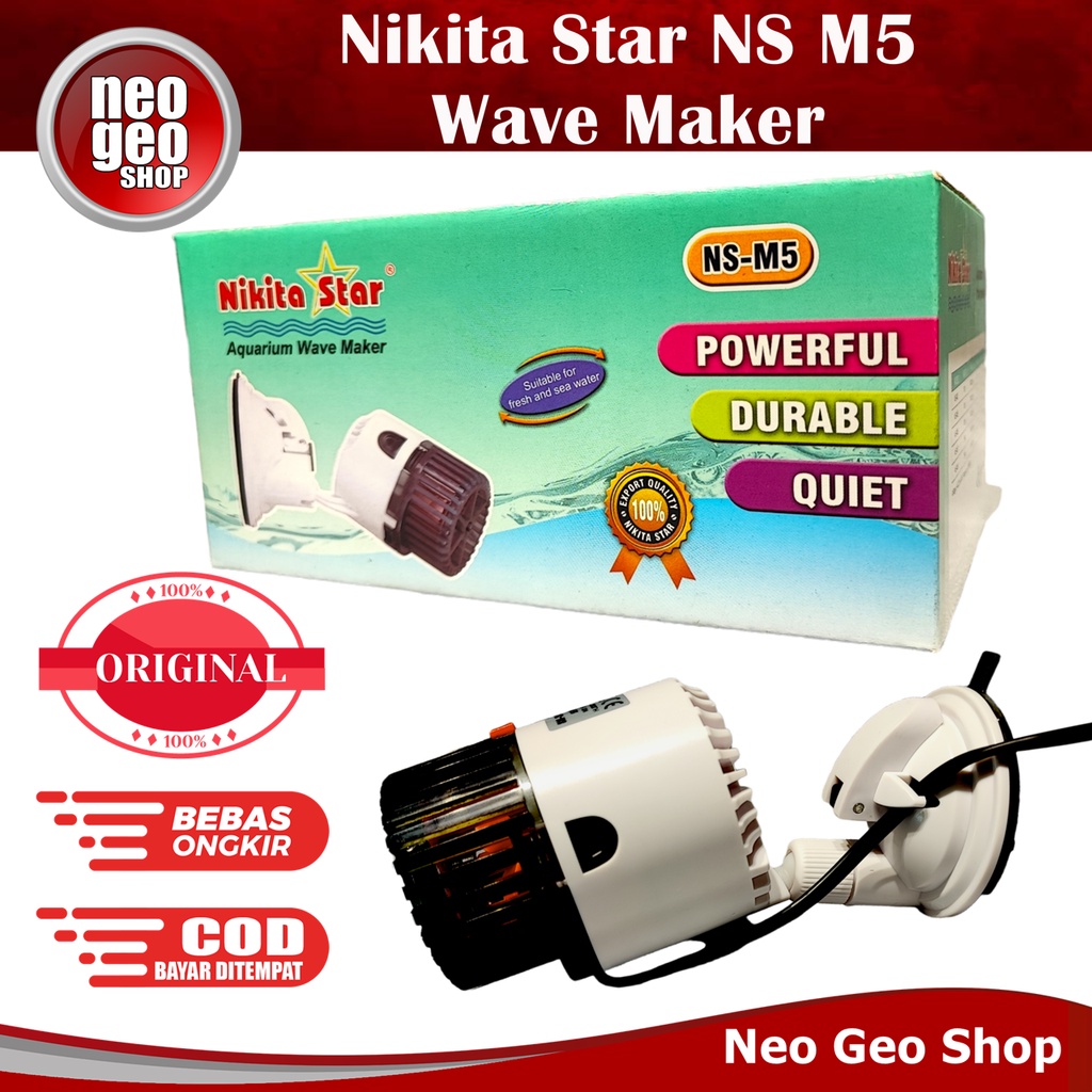 Jual NS M5 NSM5 NIKITA STAR Wave Maker Pompa Pembuat Arus Ombak Gelombang | Shopee Indonesia