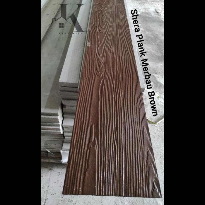 Jual Sheraplank Merbau Brown 20 CM / Shera Plank / Woodplank GRC ...