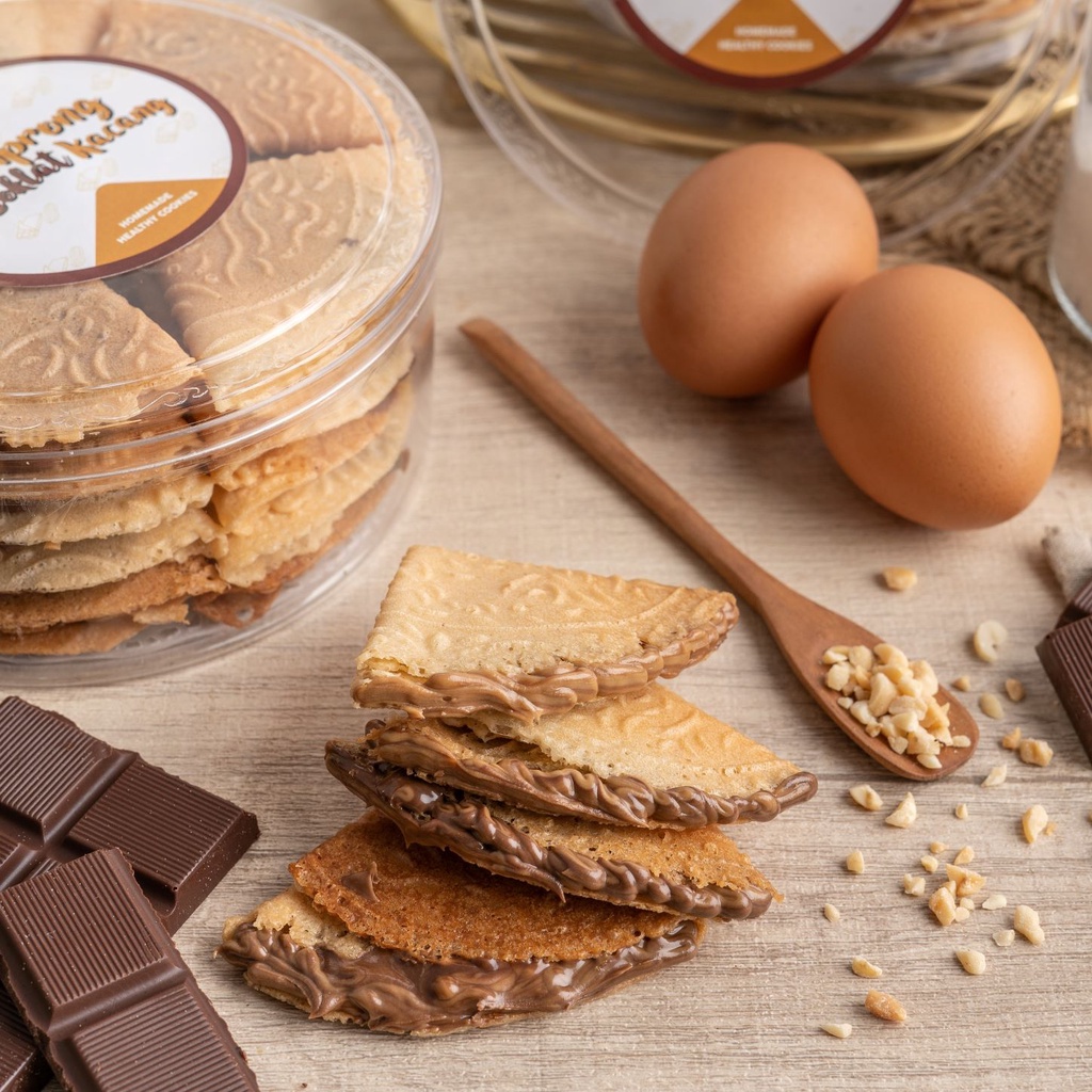 Jual Semprong Isi Coklat Kacang (Rasa Choconut) Free Kemasan Kantong ...