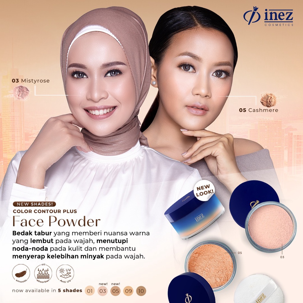 Jual INEZ FACE POWDER 30GR/BEDAK TABUR | Shopee Indonesia