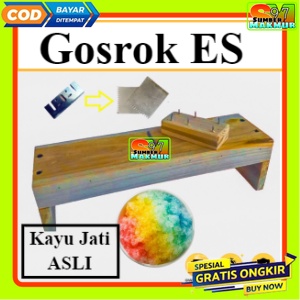 Jual Gosrok Es Batu Serut Es Batu Es Buah Es Campur Pasah Es Kayu Jati ...