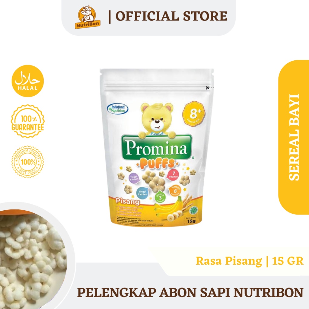 Jual Promina Snack Rice Puffs Banana 15G | Shopee Indonesia