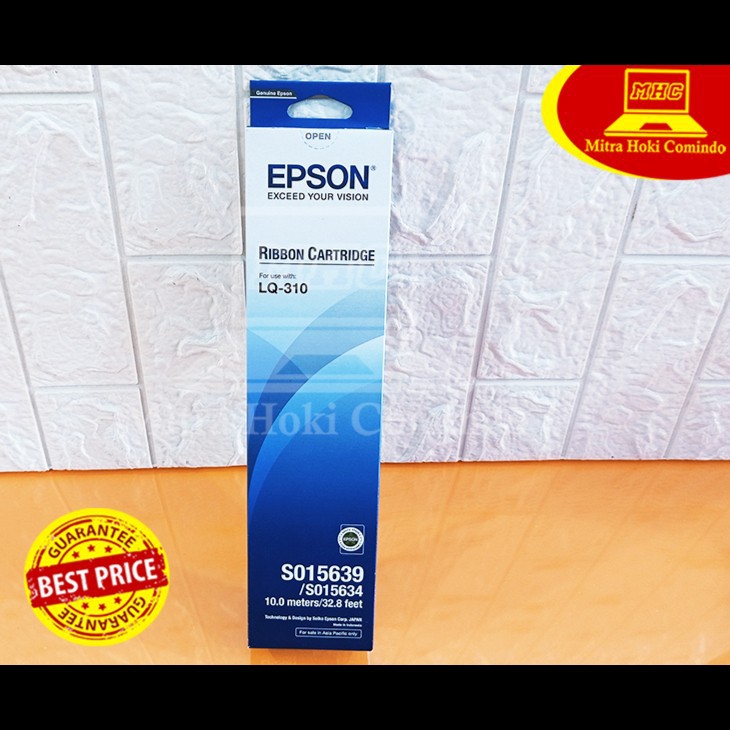 Jual Pita Epson LQ 310 / Epson Ribbon Cartridge LQ310 ORIGINAL | Shopee ...