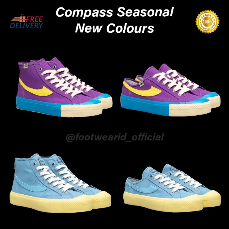 Jual Compass Gazelle Low Brebes - Compass Gazelle Purple Haze Low ...
