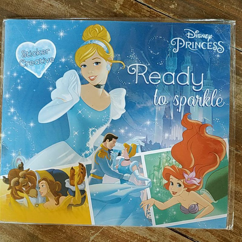 Jual Buku Aktivitas Anak Berstiker Sticker Creative Disney Princess ...