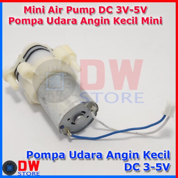 Jual Pompa Udara Mini Angin Air Pump Aerator Mini DC 3V-5V Oksigen ...