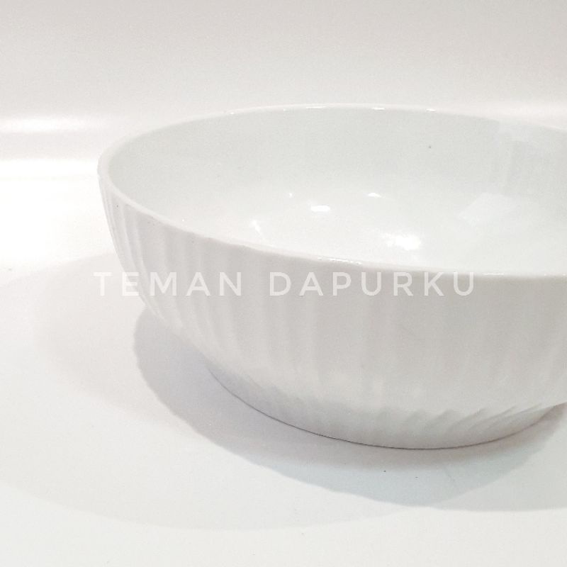 Jual Mangkuk Putih Keramik (Medium) | Shopee Indonesia