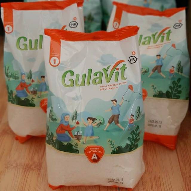 Jual Gula Pasir Gulavit Dengan Vit.A - 1kg | Shopee Indonesia