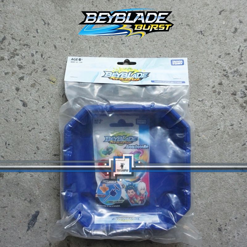Jual Beyblade Burst Minibey Random Starter Mini Stadium | Shopee Indonesia