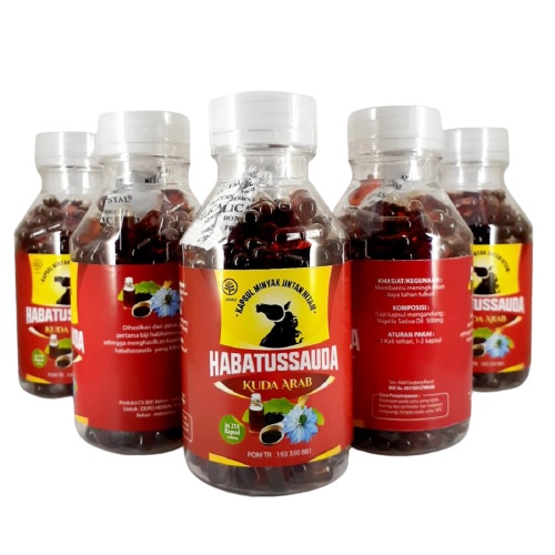 Jual HABBATUSSAUDA KUDA ARAB 210 KAPSUL - PURE HABBATUSSAUDA Best ...