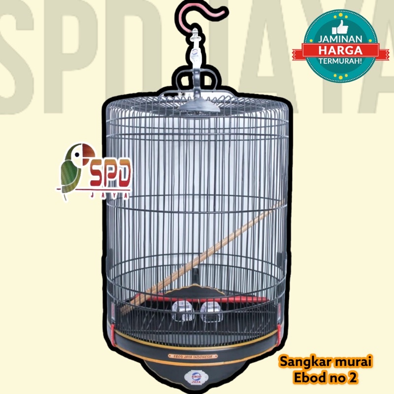 Jual SANGKAR MURAI EBOD KLASIK NO 2 BAMBU DIAMETER 58 | Shopee Indonesia