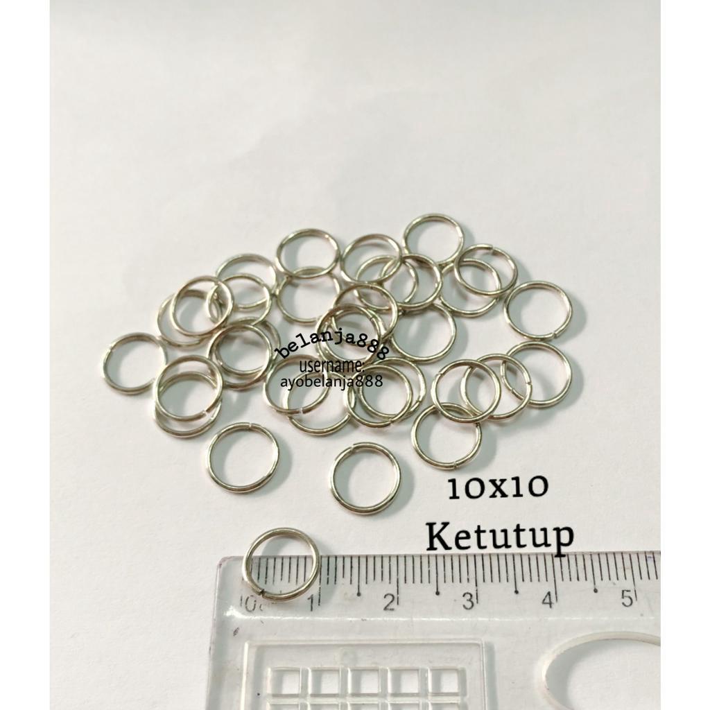 Jual Ring bulat/ring medali nikel-1gross(144pcs) | Shopee Indonesia