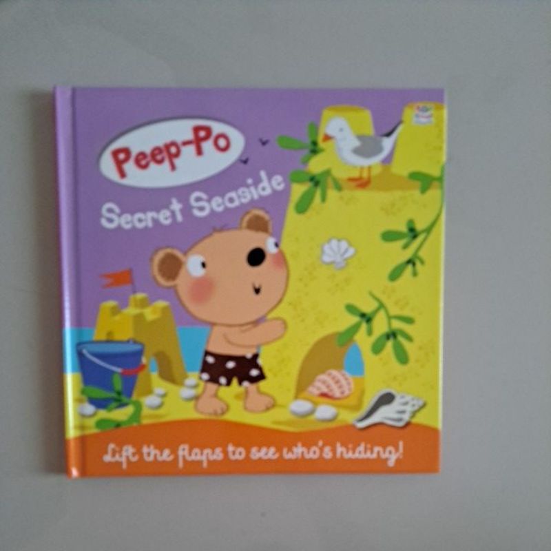 Jual buku bacaan anak buku bbw lift the flap peep po secret seaside ...