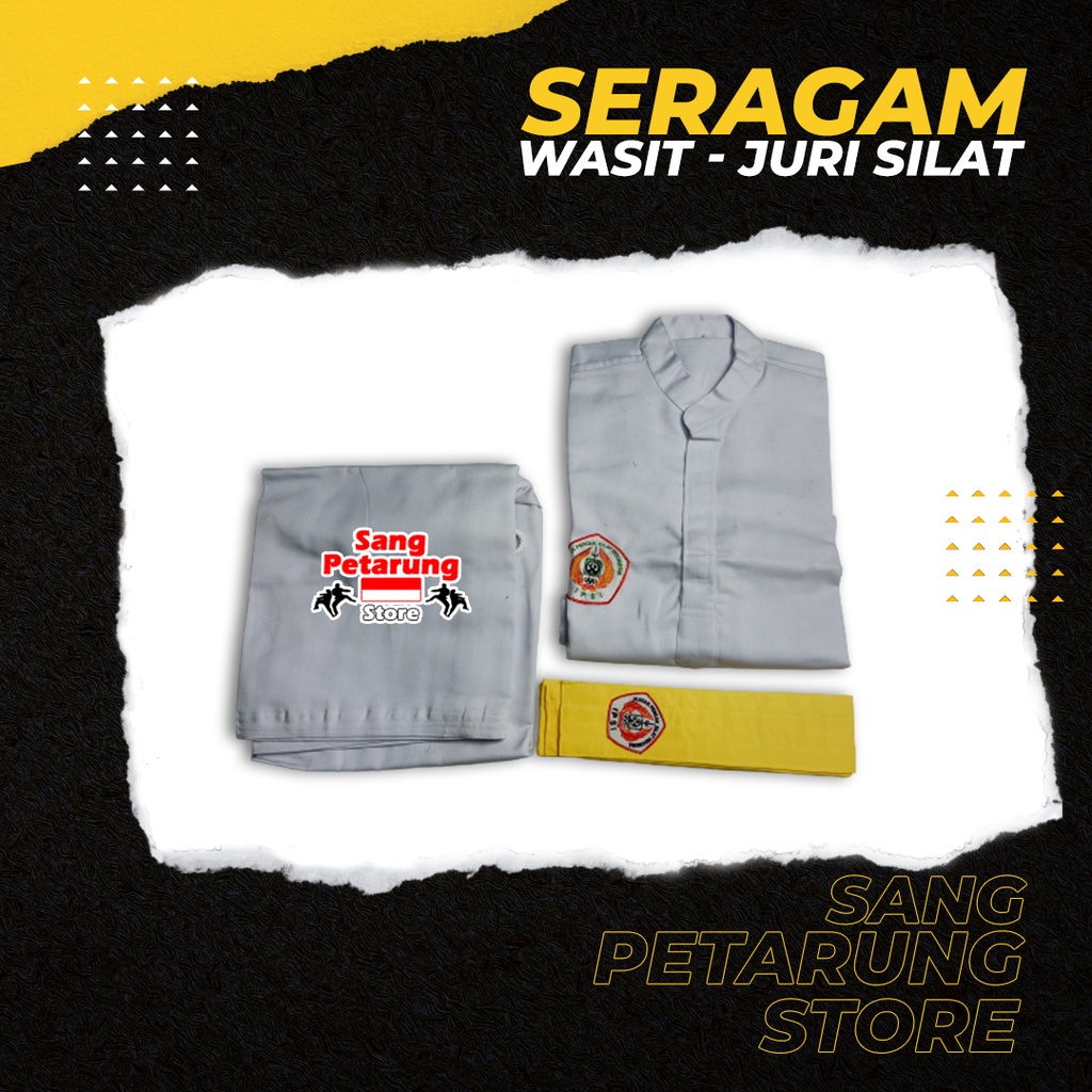 Jual ( petarung Original ) Baju Wasit Juri pencak silat Kain Union ...