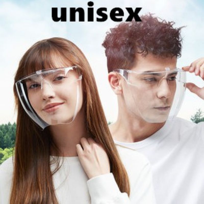 Jual FACE SHIELD AKRILIK MASKER PELINDUNG WAJAH FULL FACE OVERSIZE ...