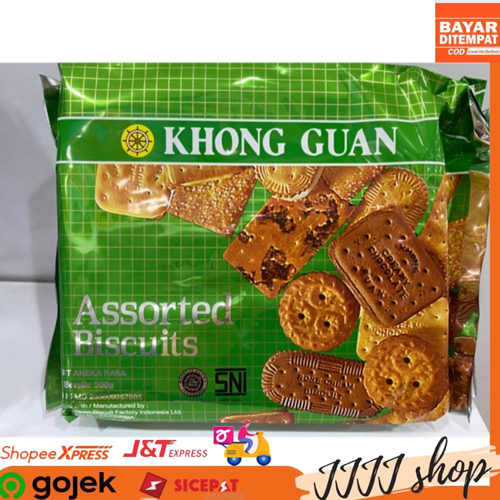 Jual Khong Guan Assorted Biscuits Aneka Rasa Cemilan Snack Biskuit ...