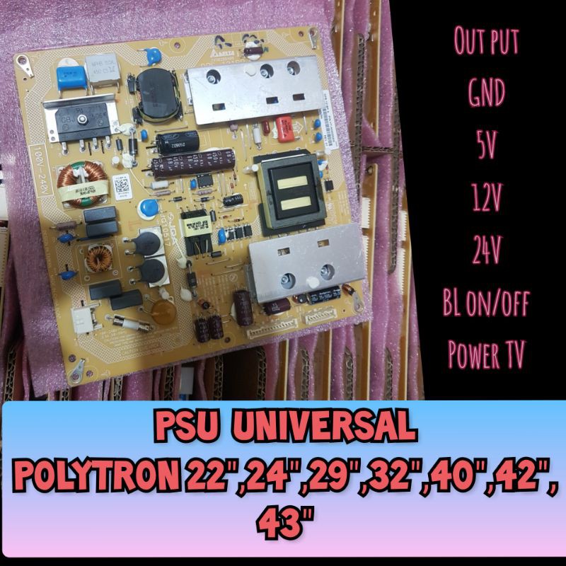 Jual PSU UNIVERSAL POLYTRON 22" - 43" | Shopee Indonesia