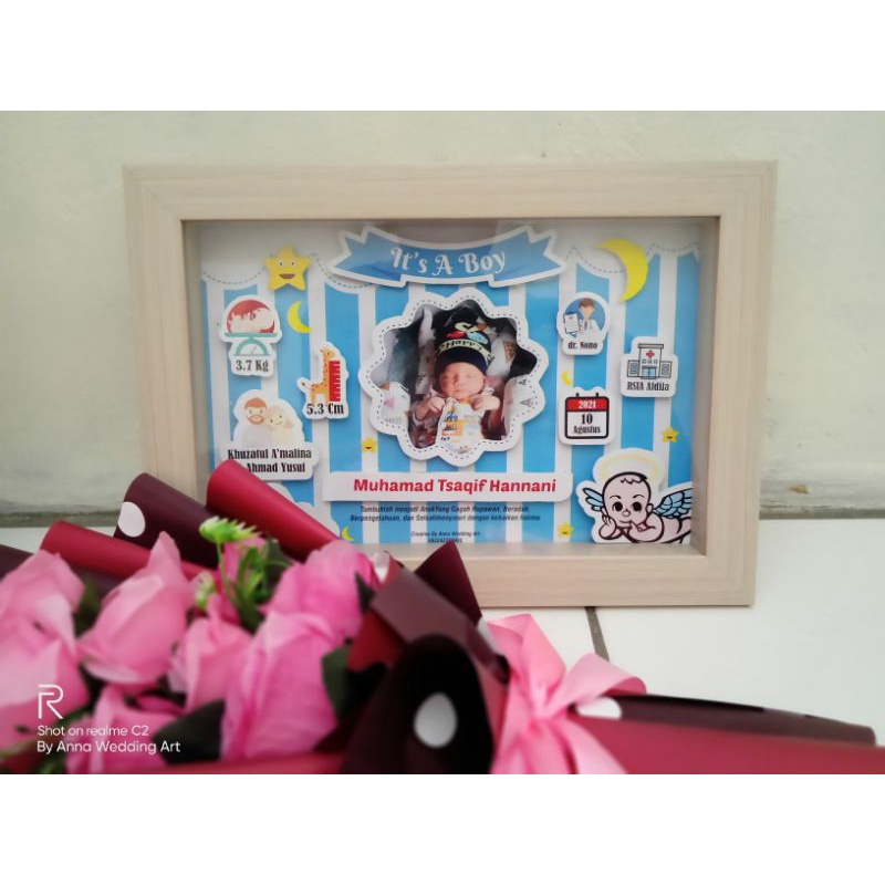Jual Pop up biodata bayi custom | Shopee Indonesia