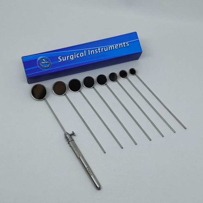 Jual Alat medis Laryngeal Mirror Handles Set of 8 + Handle - Renz ...