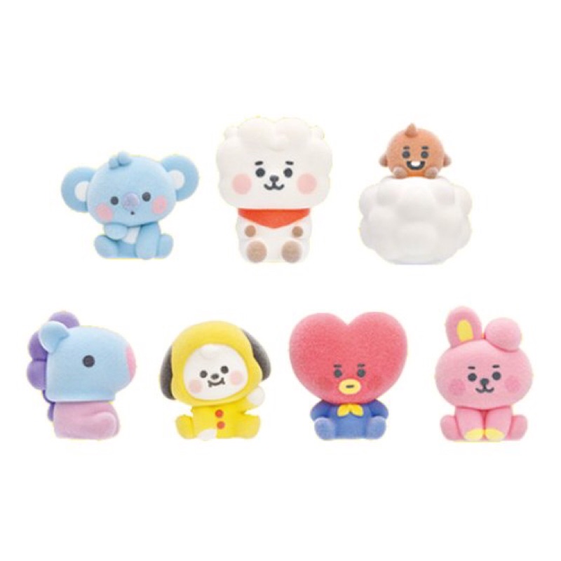 Jual BT21 Line Friends Japan Flocky Figure Puppet | Shopee Indonesia