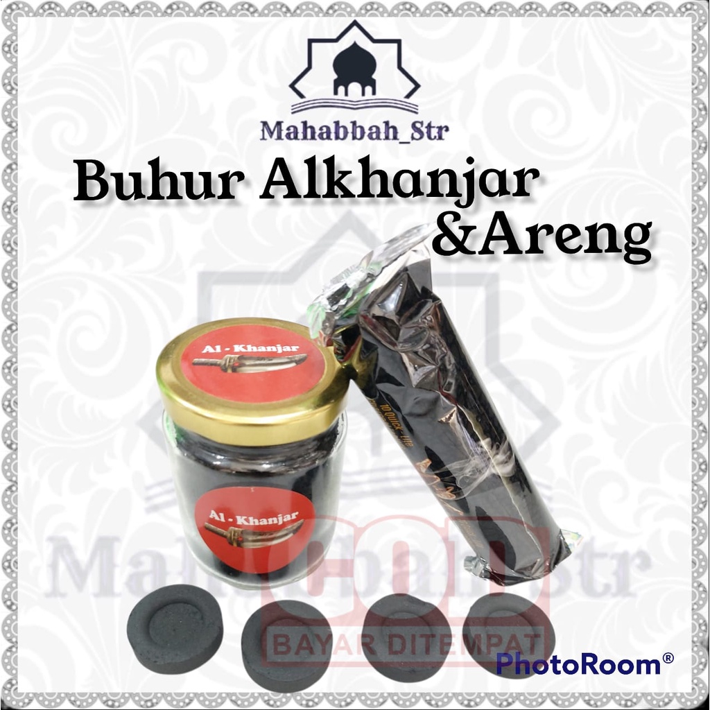 Jual Paket Buhur Al Khanjar Dan Arang Dupa Bukhur Pengharum Ruangan ...