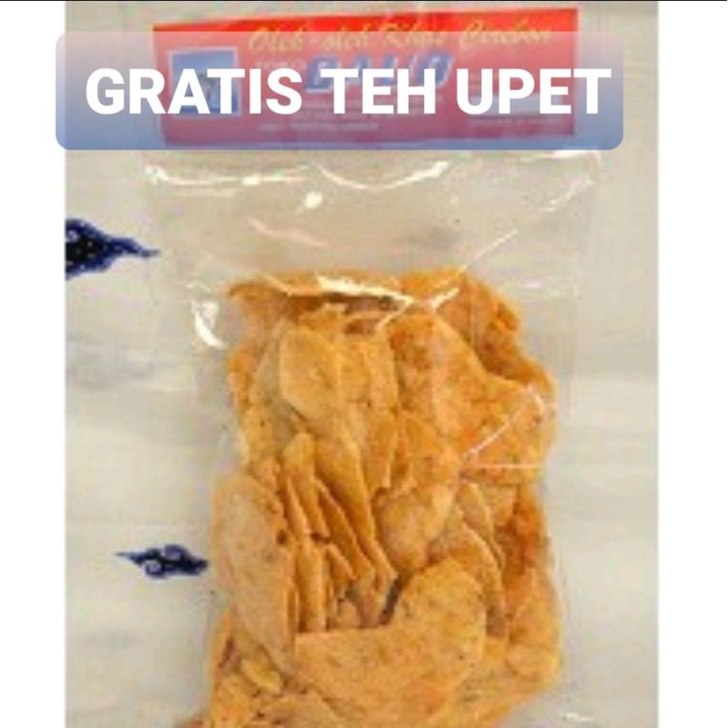 Jual KERIPIK ENCROT 300 GRAM ENAK GRATIS TEH UPET KHAS CIREBON | Shopee ...