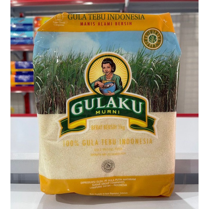 Jual Gulaku Gula Tebu Kuning / Gula Pasir Kemasan 1 Kg | Shopee Indonesia