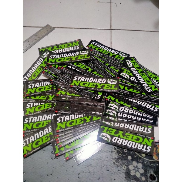 Jual STIKER STANDAR NGEYEL 10 pcs | Shopee Indonesia