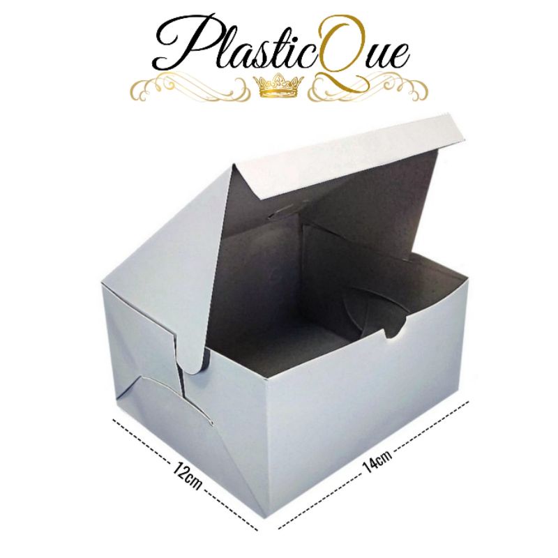 Jual Snack Box 12x14 CM 12x14CM Dus Kotak Kertas Paper Isi 100 PCS ...