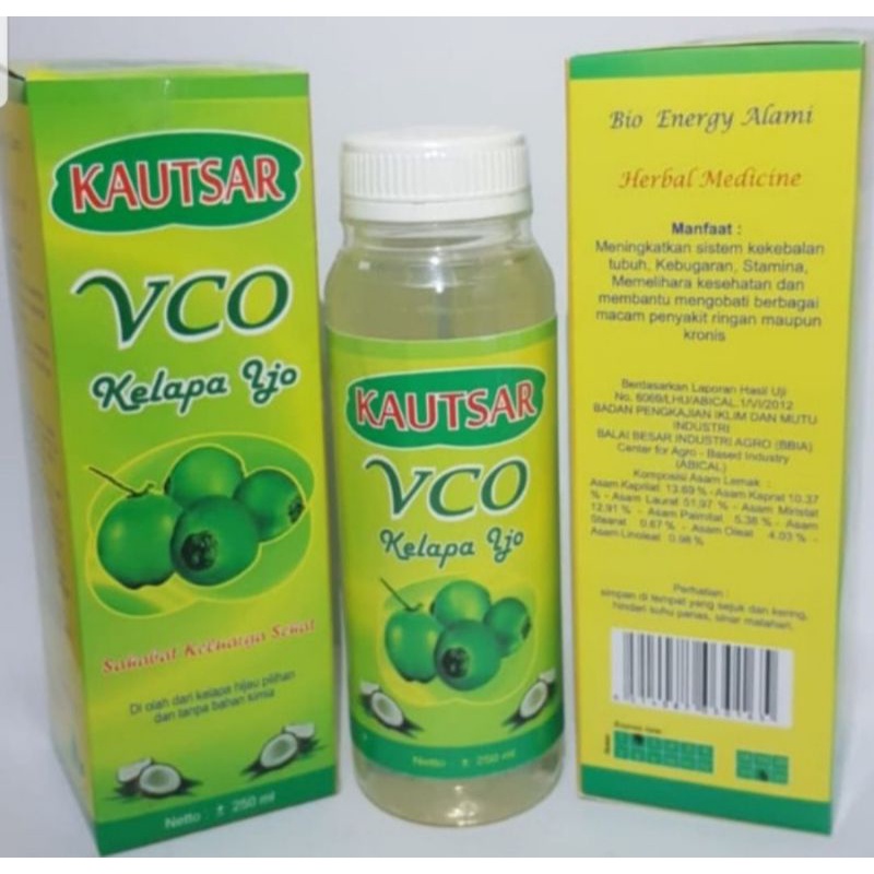 Jual Minyak VCO Kelapa Ijo Kautsar| Virgin Coconut Oil | Kelapa Ijo ...