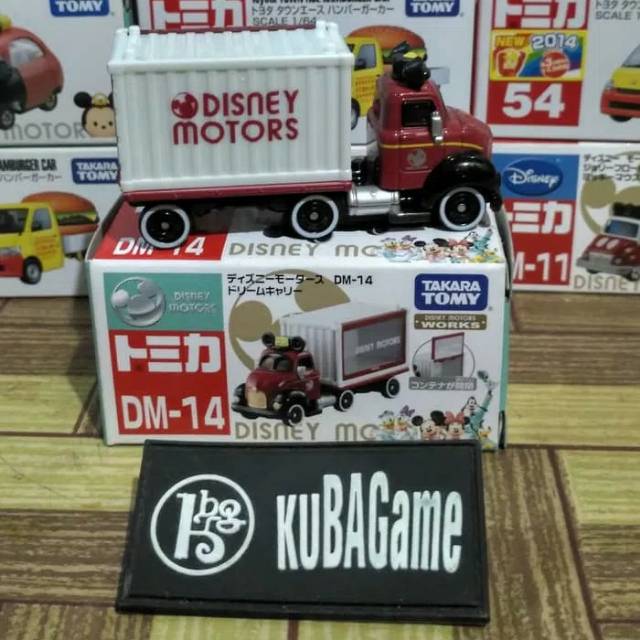 Jual Tomica Diecast Disney Motor DM 14 Box Truck Takara Tomy | Shopee Indonesia