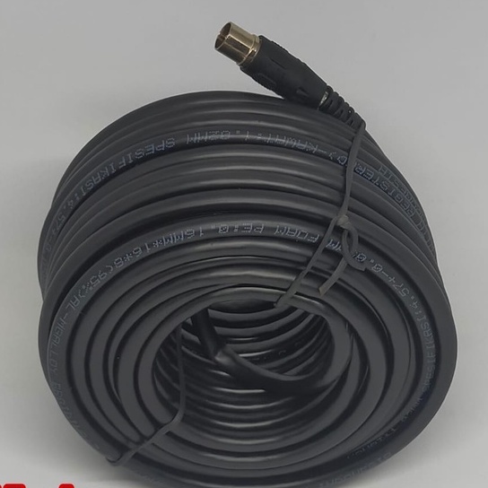 Jual Kabel Antena TV 20 Meter Intracom + Jack / Antena CoaxialCable TV / Antena TV Super Jernih ...