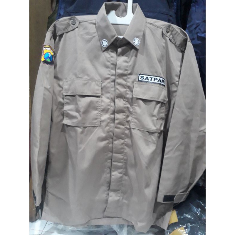 Jual BAJU PDL SATPAM//SECURITY TERBARU WARNA COLAT | Shopee Indonesia