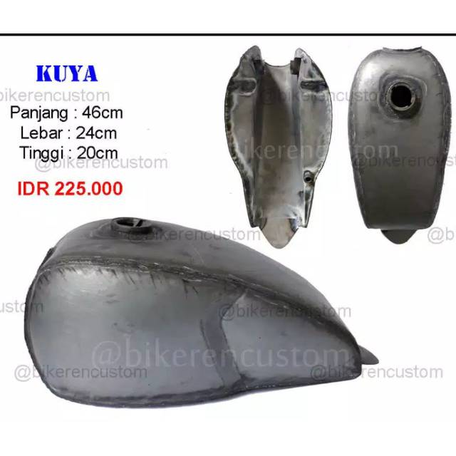 Jual Tangki custom Caferacer Japstyle tracker Triumph | Shopee Indonesia