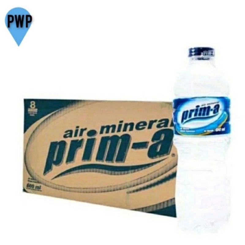 Jual Air Minum Air Mineral Prim-A 600 Ml 1 Cartoon 24 x 600Ml | Shopee ...