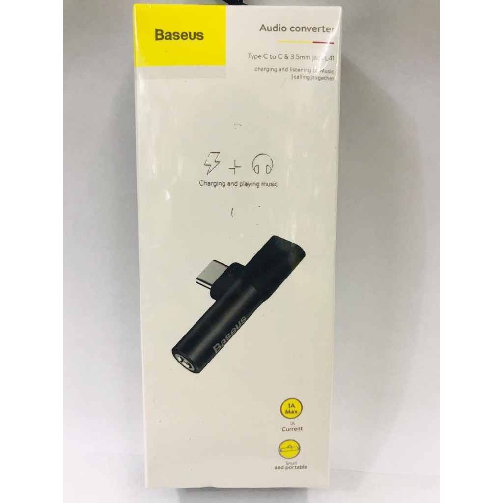 Jual Baseus audio converter USB C to 3.5mm audio jack and charging ...