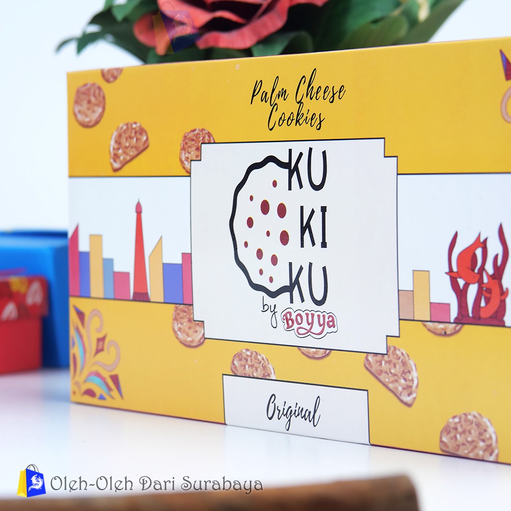 Jual 2 Box Palm Cheese Cookies KUKIKU BOYYA | Shopee Indonesia