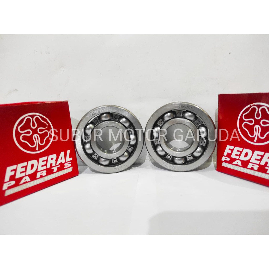 Jual LAHER KRUG AS TIGER 28BCS15 MEGA PRO GL NEOTECH SEPASANG MERK FEDERAL KRUK AS KUALITAS ...