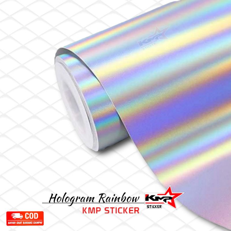 Jual Scotlite-Sticker Hologram Rainbow Glossy | Shopee Indonesia