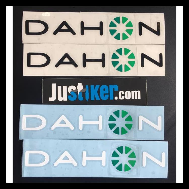 Jual STICKER FRAME LOGO DAHON - PUTIH KODE 957 | Shopee Indonesia