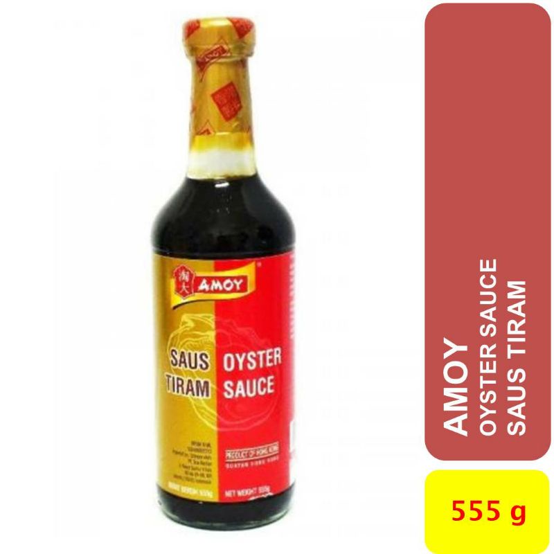 Jual Saos Saus Tiram Oyster Sauce kemasan Botol 555 g merk AMOY ...
