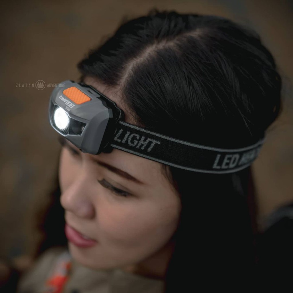Jual Senter Kepala / Taffled Headlamp Flashlight Waterproof White and ...