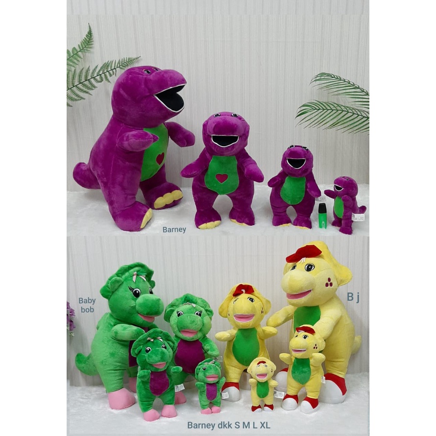 Jual Boneka Barney Bj Baby bob 30cm M/boneka Karakter/Boneka Barney ...