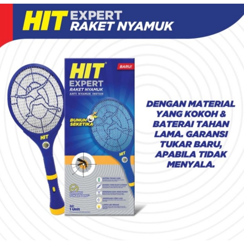 Jual HIT raket nyamuk listrik | Shopee Indonesia