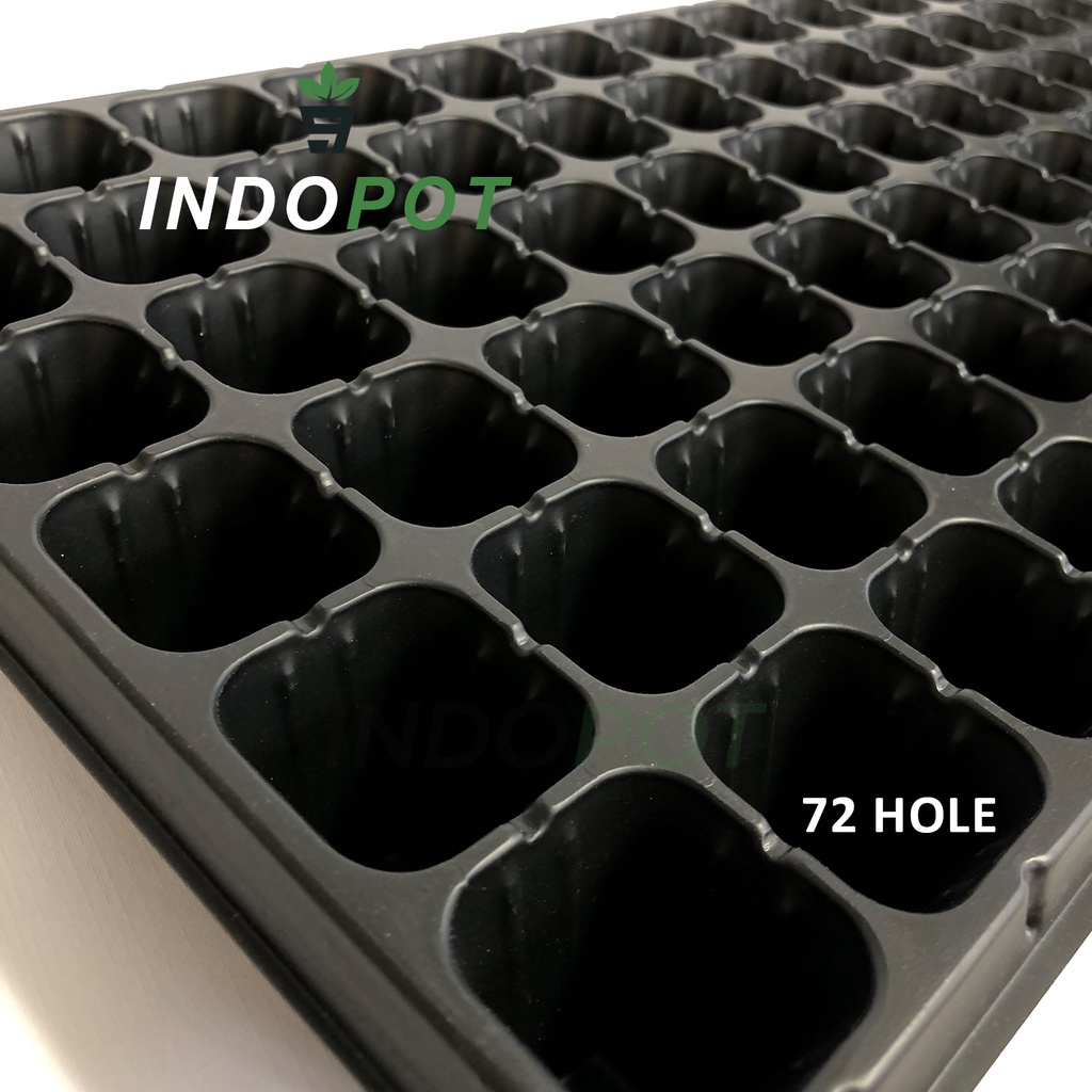 Jual Tray Semai Tebal Hidroponik Isi 32 50 72 105 Pot Seed Tray ...