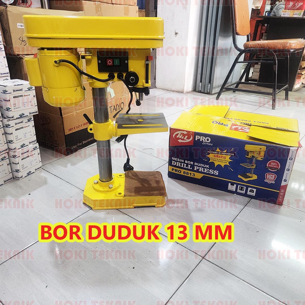 Jual Mesin Bor Duduk 13mm H&L Pro 8813 | Shopee Indonesia
