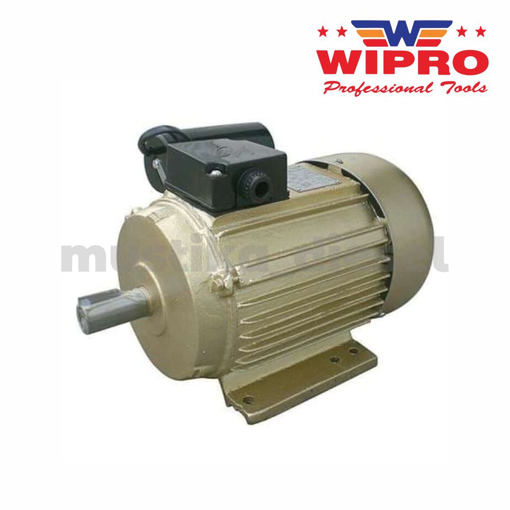 Jual WIPRO DINAMO WIPRO 1/4 HP 2PW & 4 PW SINGLE PHASE | Shopee Indonesia